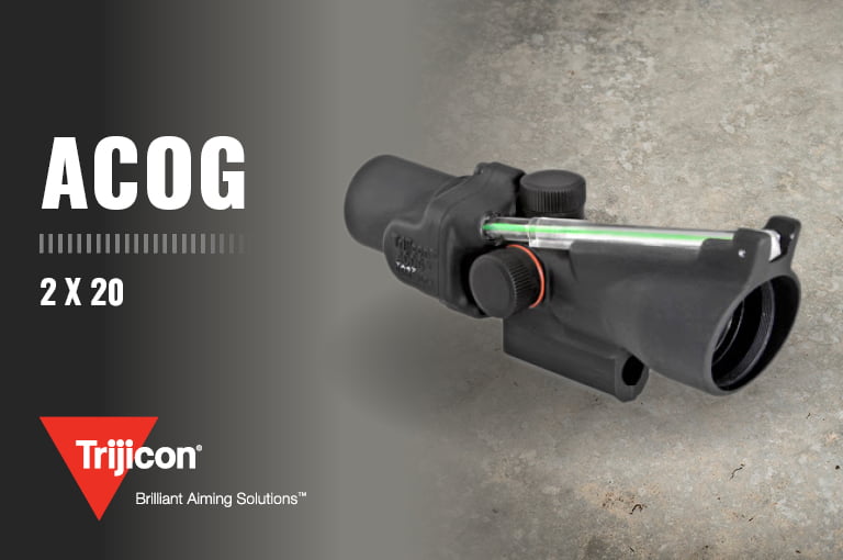 Trijicon 2 X 20 ACOG Scope | Optic Sight | Beechwood Sport