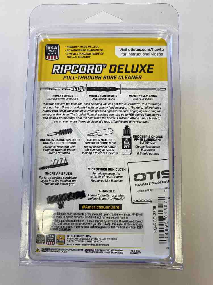 OTIS 338 Cal Ripcord Deluxe Rifle Kit | Beechwood Sport